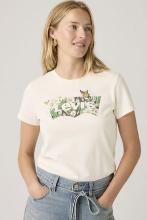 Levi's Perfect Tee - Femme - Jaune / Daisy Batwing Egret - XL