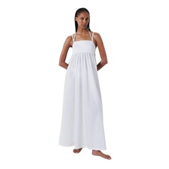 Karl Lagerfeld Langes Kleid - - Dresses - Damen - Wei&szlig; - XS