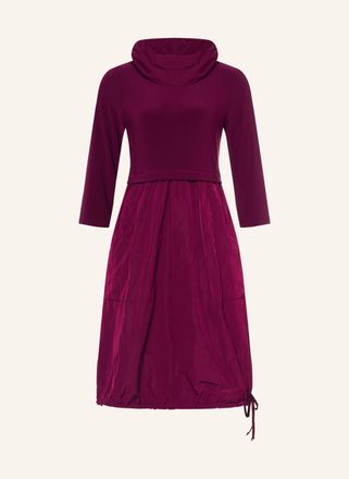 Joseph Ribkoff Kleid Im Materialmix Mit 3/4-Arm lila