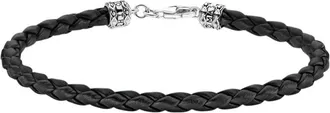 Thomas Sabo Geflochtenes Lederarmband - - Accessories - unisex - Schwarzk - ONE SIZE