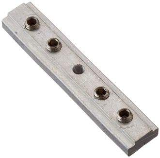 Gardinia Verbinder f&uuml;r Gardinenstangen mit Innenlauf II &Oslash; 19 mm Silber 5