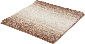 Kleine Wolke Badteppich Oslo, 60x 60 cm, Mahagoni