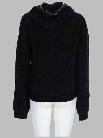 Rick Owens Alpaca-blend knit Jacket - Black