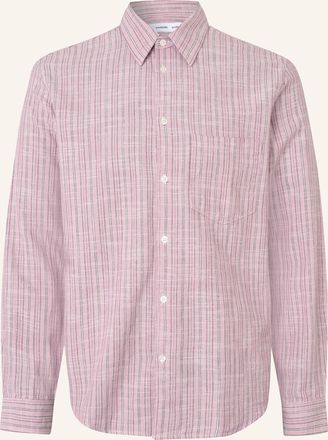 Samsøe & Samsøe Samsøe Samsøe Hemd Liam Comfort Fit Mit Leinen rosa