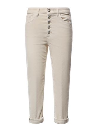 Dondup Pantalons D&eacute;contract&eacute;s - Blanc