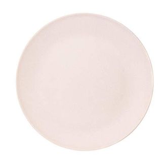 Canvas Home C92-DP-WH Speiseteller Salamanca aus Steingut, Wei&szlig;, 4 St&uuml;ck