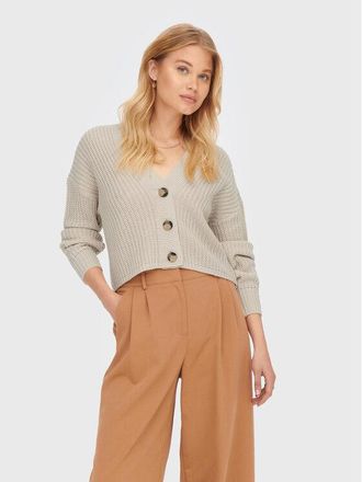 Only Strickjacke Carol 15211521 Beige Relaxed Fit