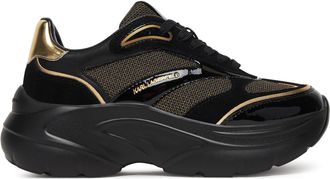 Karl Lagerfeld Sneakers KARL LAGERFELD Kontour Wedge KL68016 Schwarz