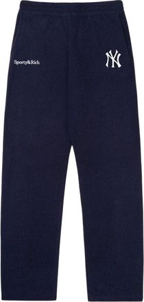 Sporty & Rich Femme, Pantalons, Bleu, Taille: 40 FR Pantalons de surv&ecirc;tement