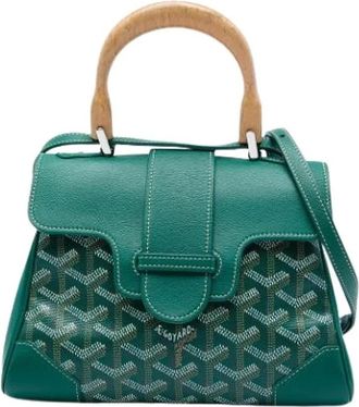 Goyard Pre-owned Mini Saigon - Femme - Pre-owned - Vert - Taille: ONE Size