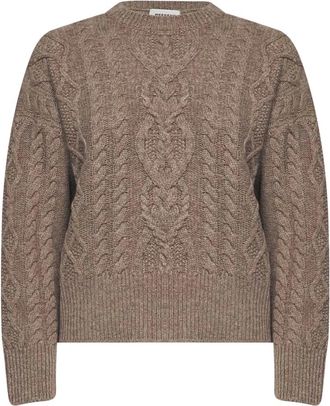 Max Mara Pull Wkdalben - Femme - Pulls - Brun - Taille: 40 FR