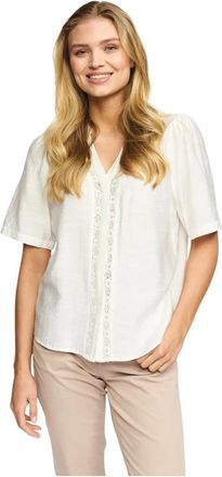 2-Biz Femme, Blouses et Chemises, Blanc, Taille: 38 FR 829 Cloud Blouse