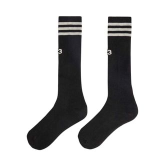 adidas Homme, Sous-v&ecirc;tements, Noir, Taille: L Stripes High Socks