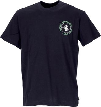 Element Logo Tee Flint Black Herren T-Shirt - - Tops - Herren - Schwarzk - XS