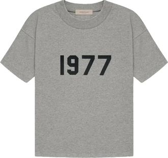 Fear of God Homme, Tops, Gris, Taille: 2XS Essentials Classic Tee