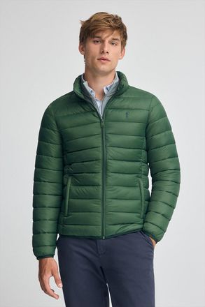 Polo Club Jacke Chuck Embroidery flaschengr&uuml;n mit Rigby Go-Logo