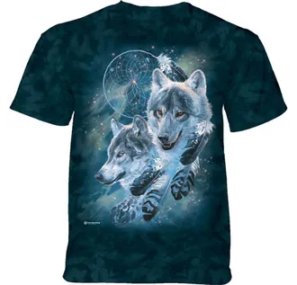 The Mountain T-Shirt Dreamcatcher Wolf