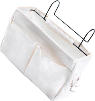 DOITOOL Praktische Aufbewahrungstasche Stabile Hängetasche für Bett und Nachttisch für Kosmetik Papiere und Kleinteile Platzsparend und Robust für Schlafsäle 