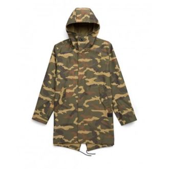 Herschel Fishtail Parka - - Jackets - Herren - Gr&uuml;n - M
