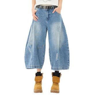 Generic Jean Homme Jeans Homme Week-End/Voyage Jean Long &Eacute;t&eacute; D&eacute;contract&eacute; Coupe Rel&acirc;ch&eacute;e Classique - Confort Estival Et Style Intemporel pour Tenues Quotidienn