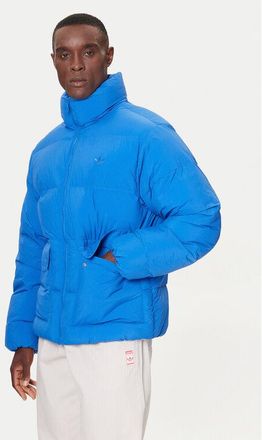 adidas Winterjacke JX4088 Blau Slim Fit