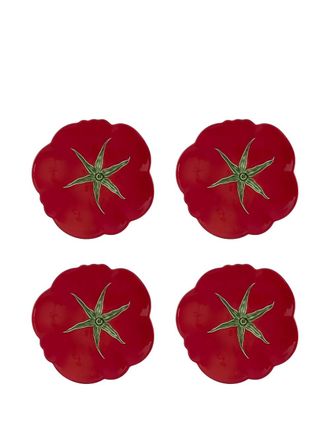 Bordallo Pinheiro Tomato Teller-Set - Rot
