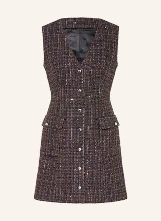 Maje Etuikleid Ribowna Aus Boucl&eacute; braun