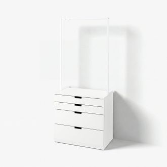 IKEA NORDLI Kommode mit 4 Schubladen