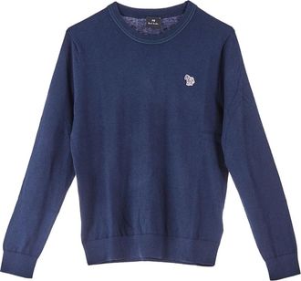 Paul Smith Homme, Pulls, Bleu, Taille: XL Maglia Girocollo Zebra