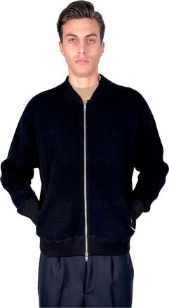 Mauro Grifoni Homme, Pulls, Noir, Taille: L Bomber Jacket