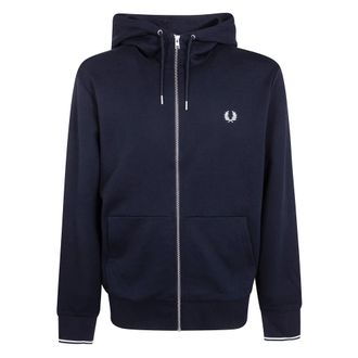 Fred Perry Homme, Sweatshirts et sweats &agrave; capuche, Noir, Taille: XL SweaT-shirt zipp&eacute; &agrave; capuche