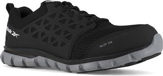 Reebok Work Mens Sublite Cushion Alloy Toe Comfort Athlet Black - 10.5 X-Wide