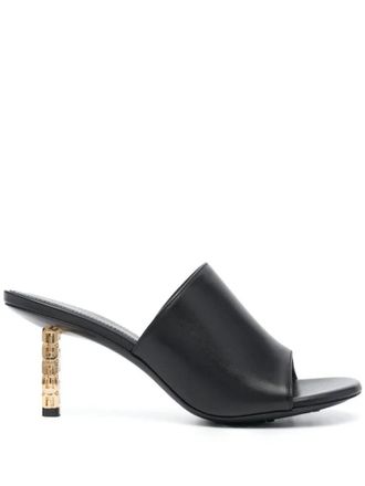 Givenchy Slipper & Pantoletten - G Cube 75Mm Calf Leather Mules - Gr. 36 (EU) - in Schwarz - f&uuml;r Damen