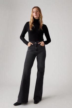 Levi's Jeans Ribcage Bell - Femme - Noir / On The Town - 23X30