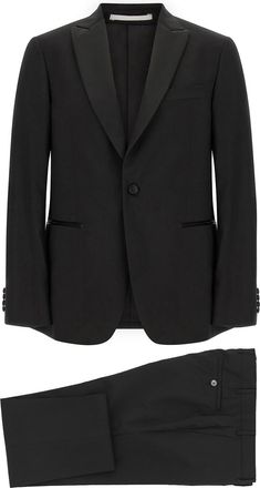Pal Zileri Knielanges Kleid - Schwarz