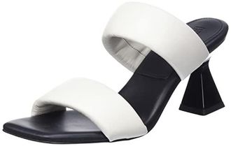 HUGO BOSS Femme Robby Mule 70-n Pompe, Open White110, 42 EU