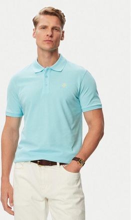 Beverly Hills Polo Club Poloshirt P-SS26M-P42560 T&uuml;rkisfarben Regular Fit