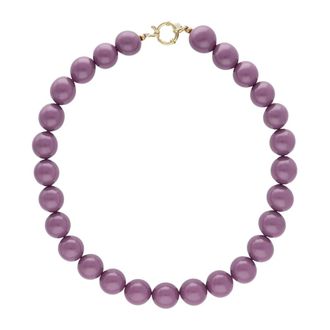 Omoda Lila Aura Halskette f&uuml;r Herbst/Winter - - Accessories - Damen - Lila - ONE SIZE