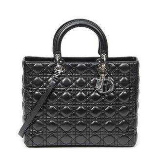 Dior Crossbody Bags - Large Lady Dior Zip - Gr. unisize - in Schwarz - f&uuml;r Damen