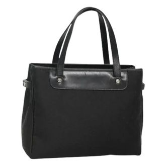 Celine Pre-owned Macadam Canvas Handtasche - - Pre-owned - Damen - Schwarzk - ONE SIZE