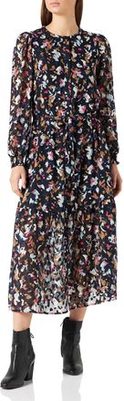 s.Oliver Damen Kleider kurz, Blau, 38 EU