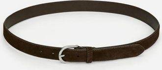 Arket Schmaler Ledergürtel -Braun