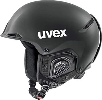 Uvex Jakk+ IAS - Skihelm für Damen und Herren - individuelle Größenanpassung - optimierte Belüftung - Black matt - 59-62 cm