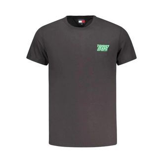 Tommy Hilfiger Grafik Tee f&uuml;r den modernen Mann - - Tops - Herren - Schwarzk - M