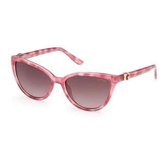 Guess Femme, Accessoires, Rose, Taille: ONE Size Lunettes de soleil oeil de chat classiques Gs00189