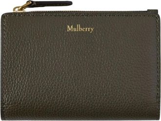 Mulberry Continental Bifold Zipped Wallet - - Accessories - Damen - Gr&uuml;n - ONE SIZE