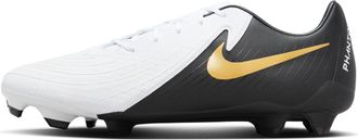 Nike Nike Herren Phantom Gx Ii Academy Fg/Mg Fu&szlig;ballschuhe, White/Black-MTLC Gold Coin, 36.5 EU
