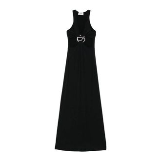 Coperni Cut-Out C-Logo Kleid - - Dresses - Damen - Schwarzk - XS