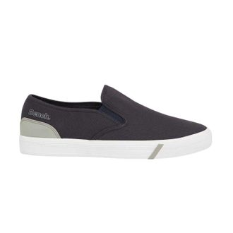 Bench Unifarben Sneaker f&uuml;r Herren, Zum Anschl&uuml;pfen, Flach (Marine)