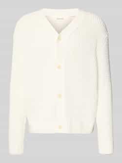 Selected Regular Fit Strickjacke aus reiner Baumwolle Modell DERECK